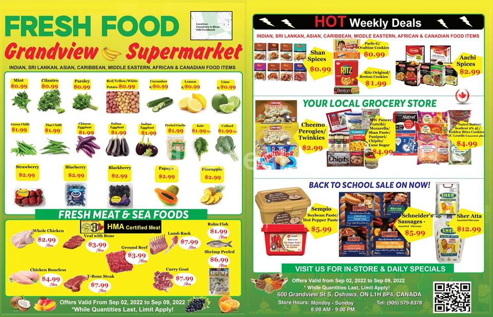 Weekly flyer at Grandview Supermarket - Grandview Supermarket